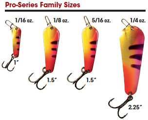Customs Jigs & Spins Slender Spoon Pro Series – Proadvantage.ca